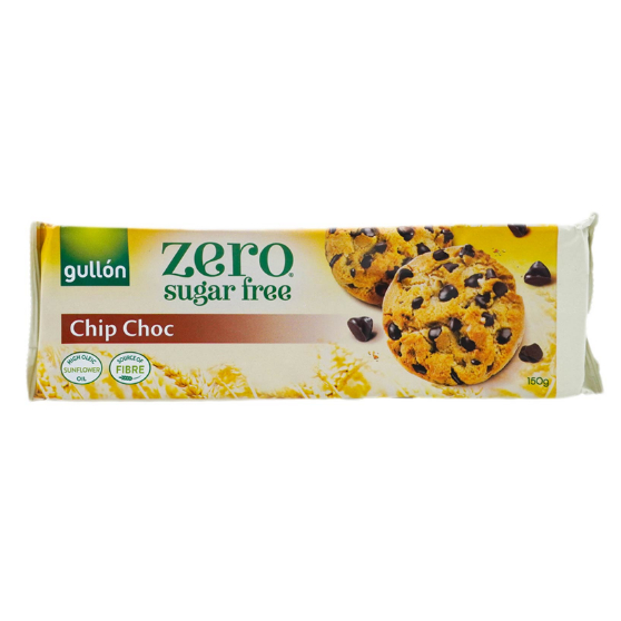 Jual GULLON Chip Choc Zero Sugar Free CHOCO CHIP N COOKIES 150gr ...