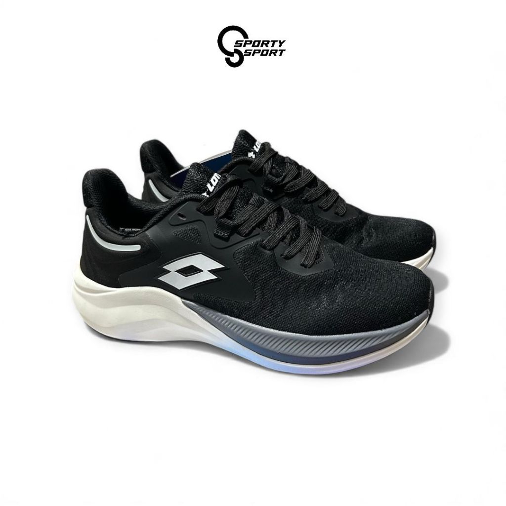 Jual SEPATU LARI PRIA LOTTO DANILO BLACK | Shopee Indonesia