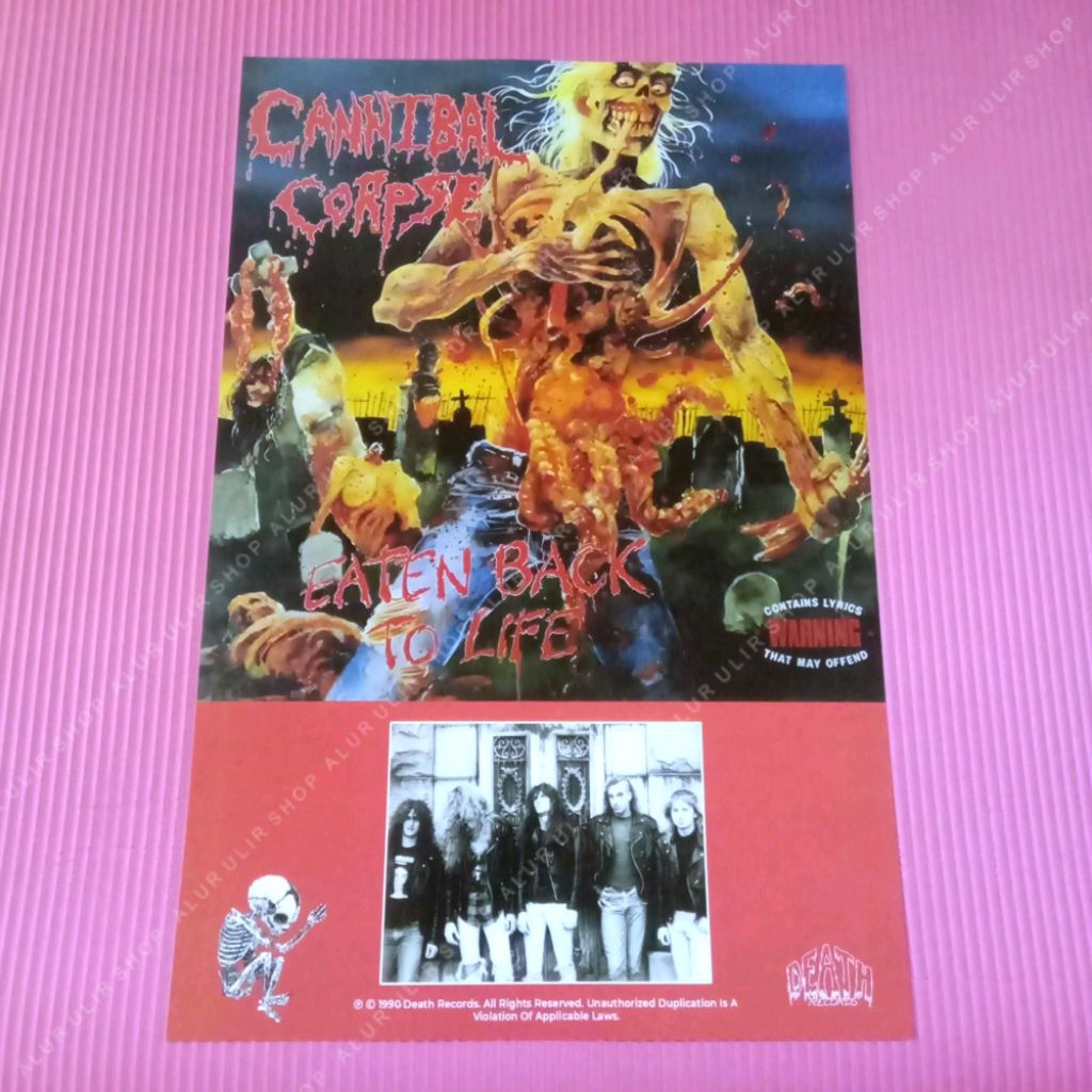 Jual Cannibal Corpse - Eaten Back POSTER Ukuran 31x47 cm | Shopee Indonesia