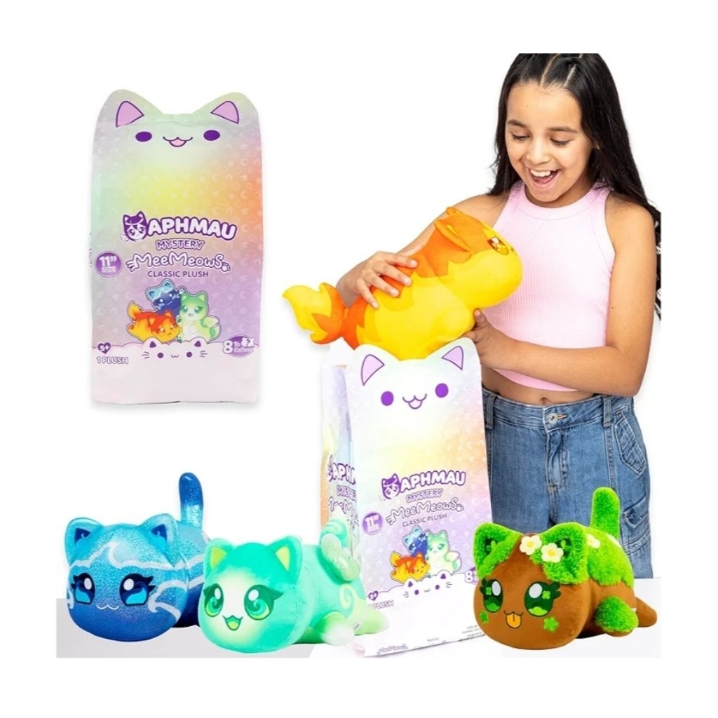 Jual Aphmau Mystery MeeMeows 11” Classic Plush Elemental Plush Original ...