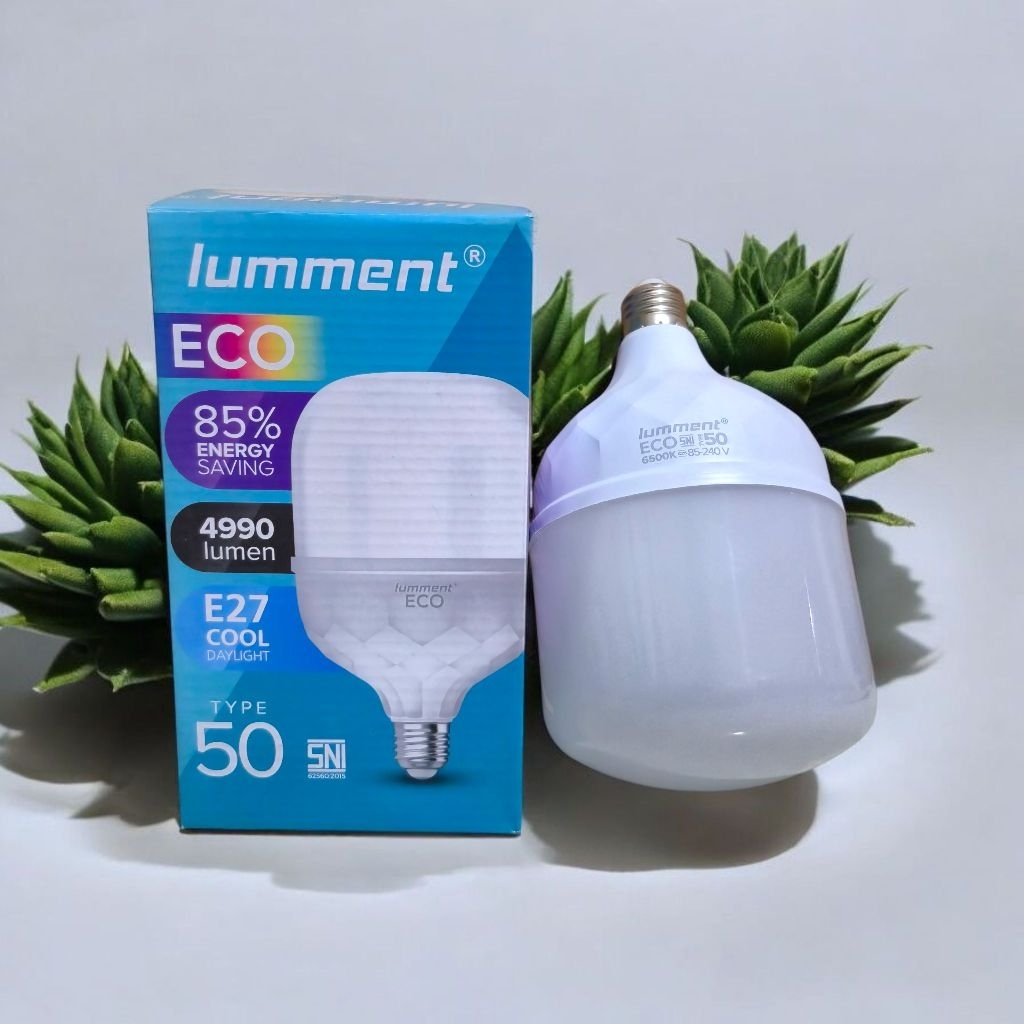 Jual Lampu Led Lumment Eco T50w / Bohlam Led Jumbo T50 / Lampu led ...