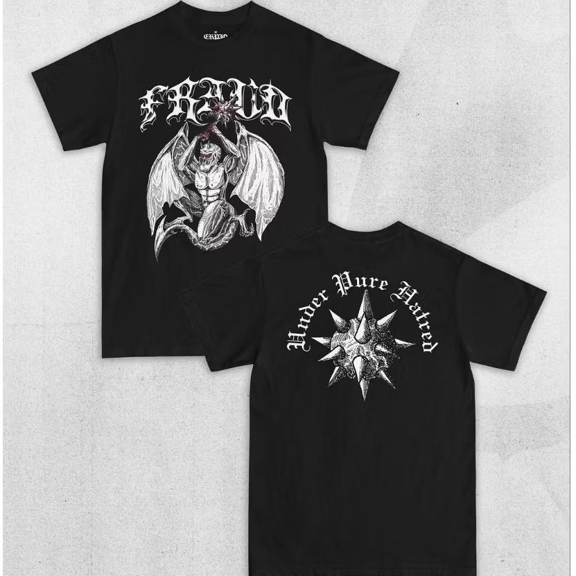 Jual T SHIRT FRAUD - UNDER PURE HATRED (free stiker pack) | Shopee ...
