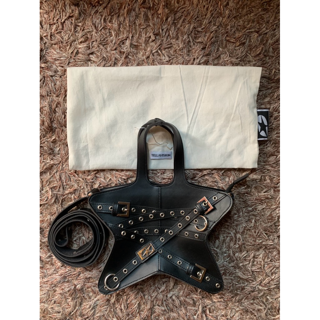 Jual TELLAVISION - Candy Star Bag - Bondage Black | Shopee Indonesia