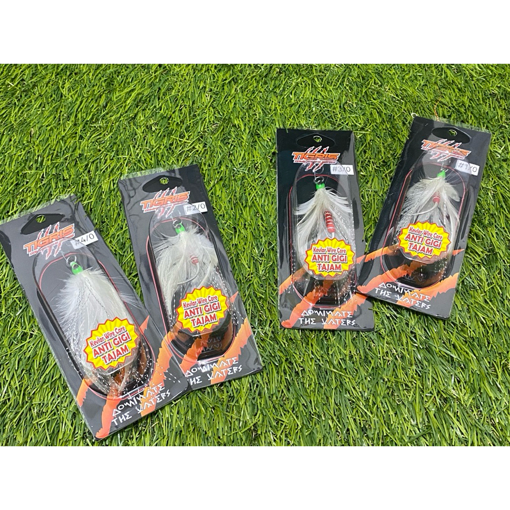 Jual ASSIST HOOK TIGRIS ROOSTER SINGLE PIKE HOOK ANTI GIGI TAJAM ...