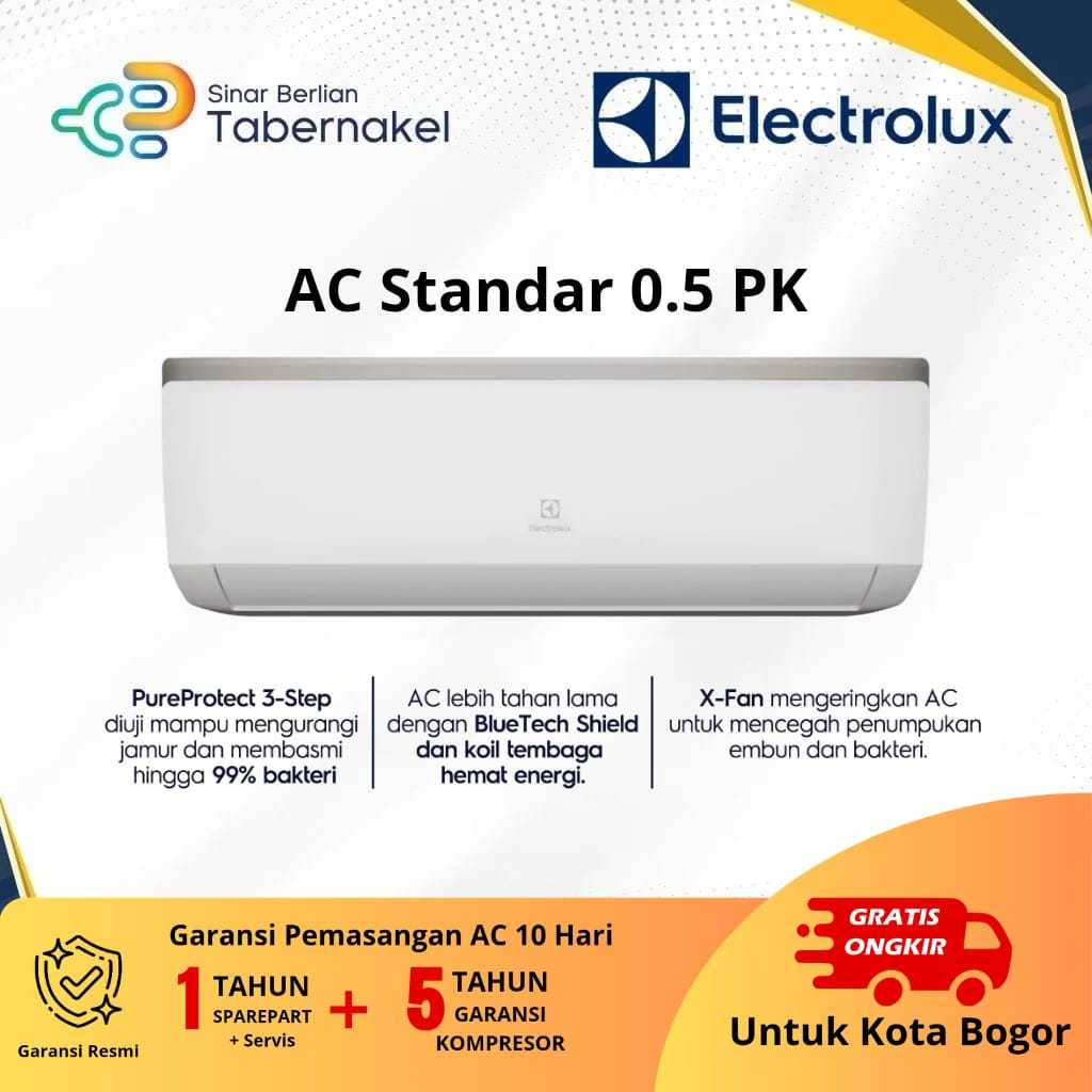Jual AC Electrolux 0.5 PK Standar ESM053C2WA - Dingin Cepat, Irit ...