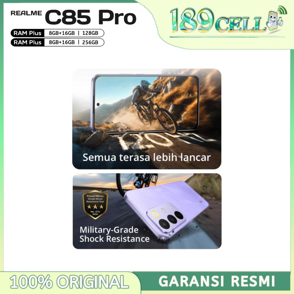 Jual REALME C85 Pro [8/128GB] [8/256GB] - 50MP Camera, Snapdragon 685 ...