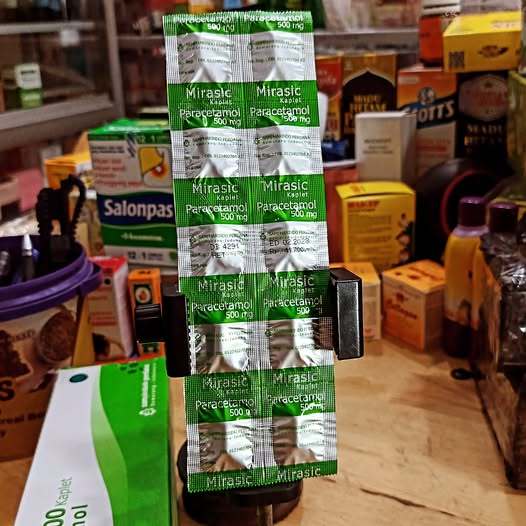 Jual Mirasic Paracetamol 500mg: Obat Demam & Pereda Nyeri Dewasa ...