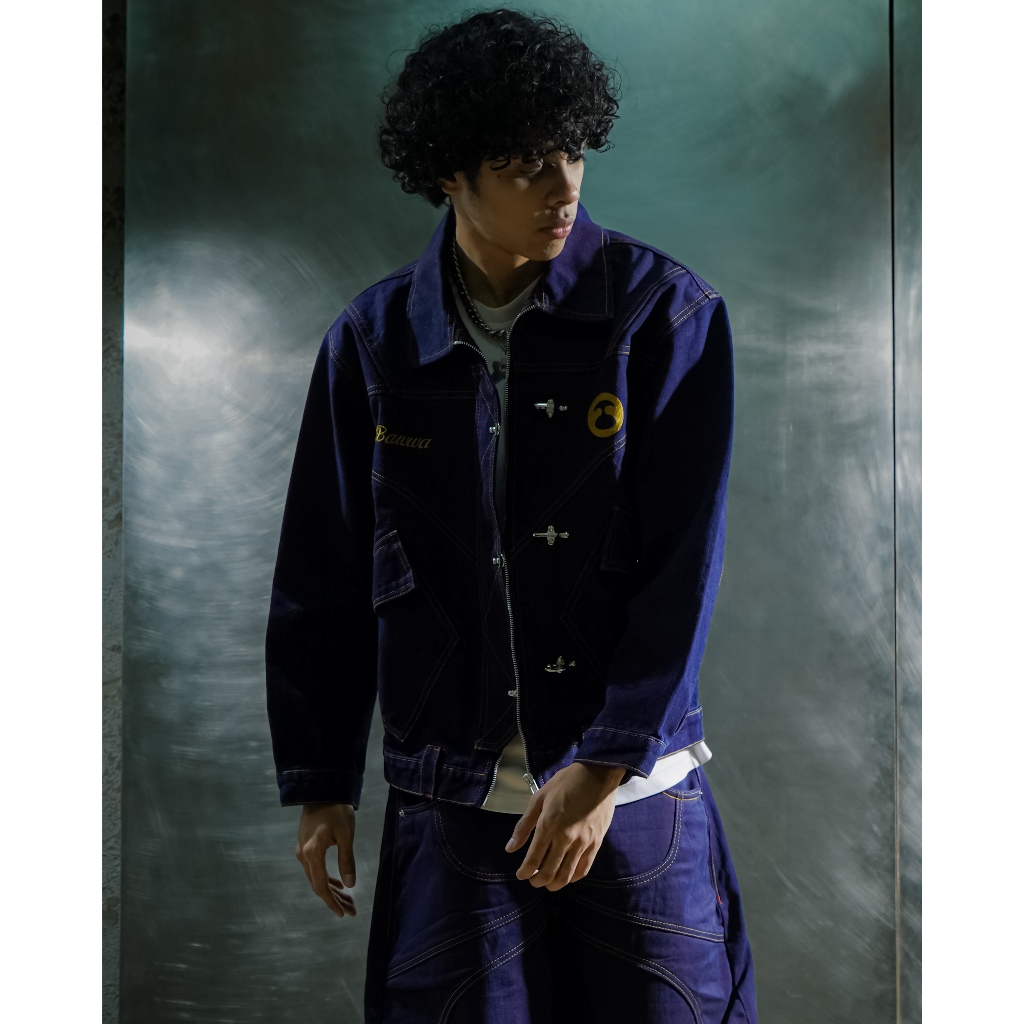 Jual Bawwa | Jaket DENIM WASH (BAHAN TEBAL) FIREMAN CLASP | BECKMAN ...