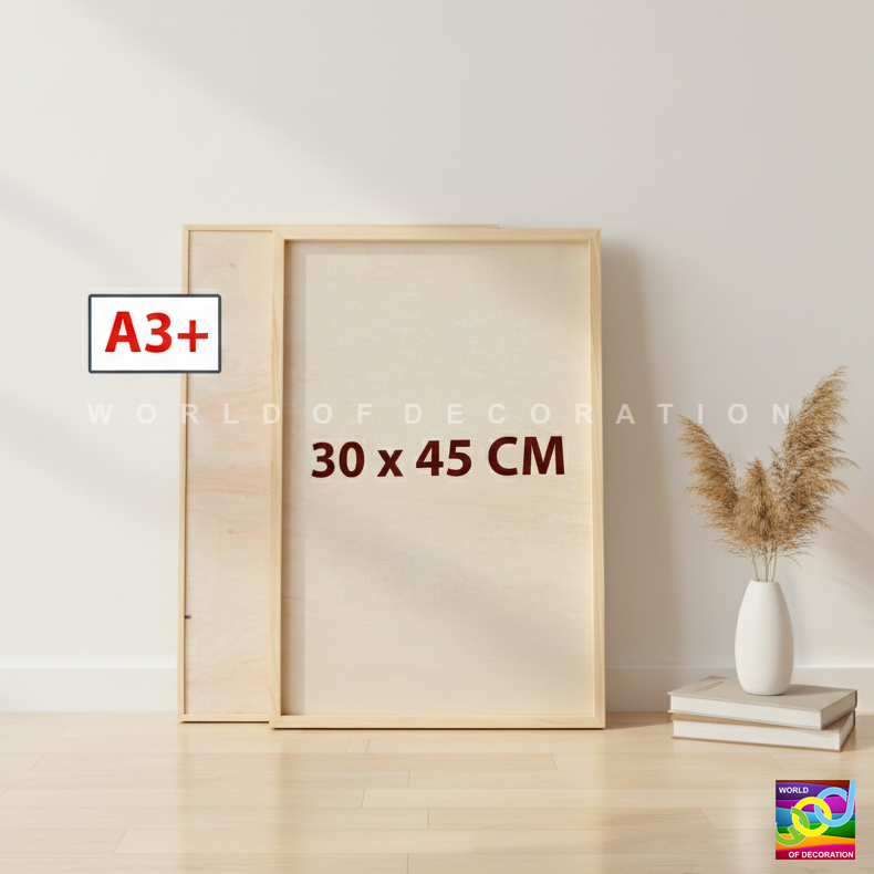 Jual Bingkai Foto Kayu A3 Pigura Foto Bingkai Kayu Ukuran A3 30 x 45 CM ...