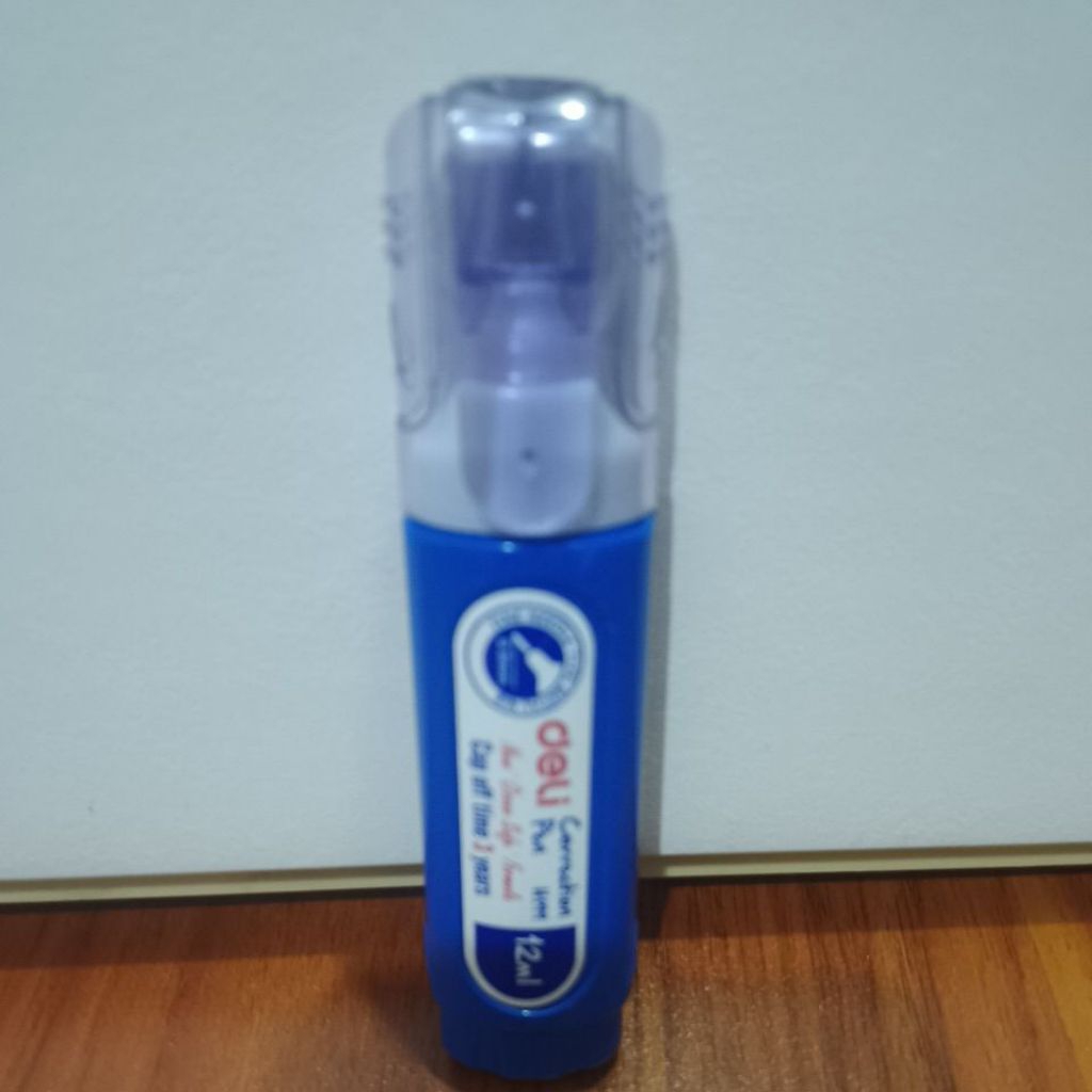 Jual deli correction pen H199||tip x cair deli H199(1pcs) | Shopee ...