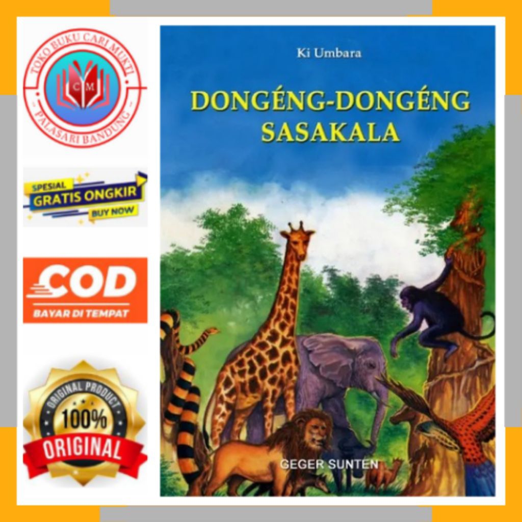 Jual GEGER SUNTEN BUKU NOVEL SUNDA DONGENG DONGENG SASAKALA - Ki Umbara ...