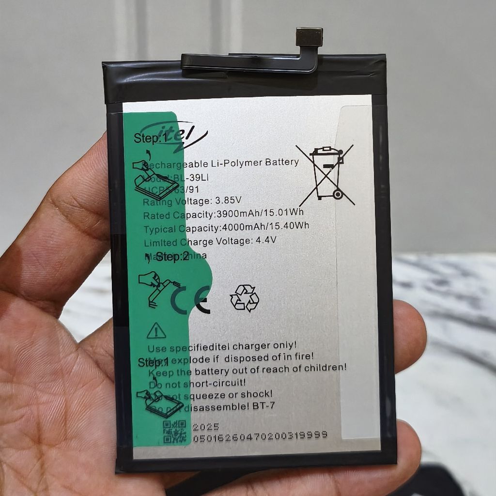 Jual Baterai Batre HP iTel VISION 1 L6005 ORIGINAL Model Batrei Battery ...