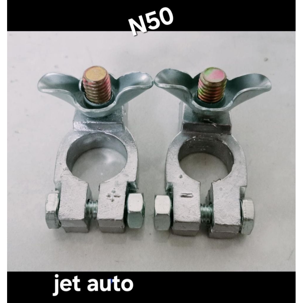 Jual Kepala aki mobil besar/klem kepala aki mobi bahan timah N50/N70 ...