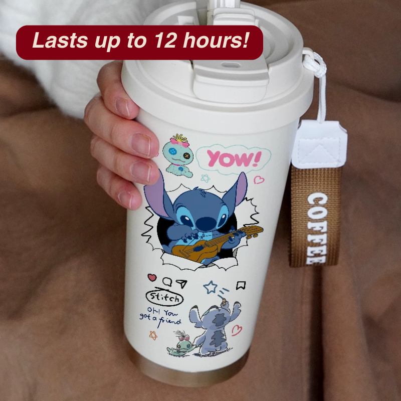Jual Tumbler Stitch Lilo And Stich Disney Blue Monster 500ml Stainless ...