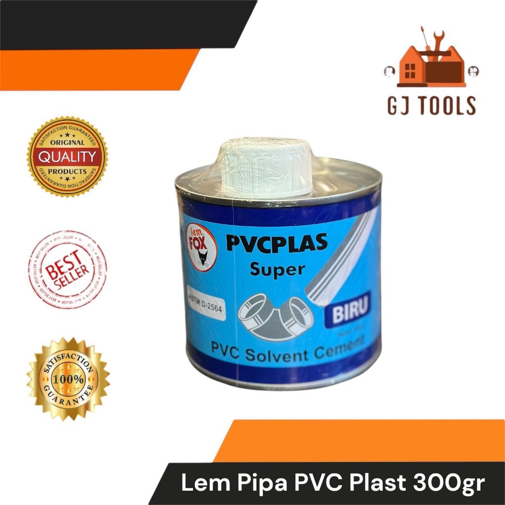 Jual LEM PIPA PVC PLAST 300 GRAM - LEM PIPA KALENG 300 GRAM | Shopee ...