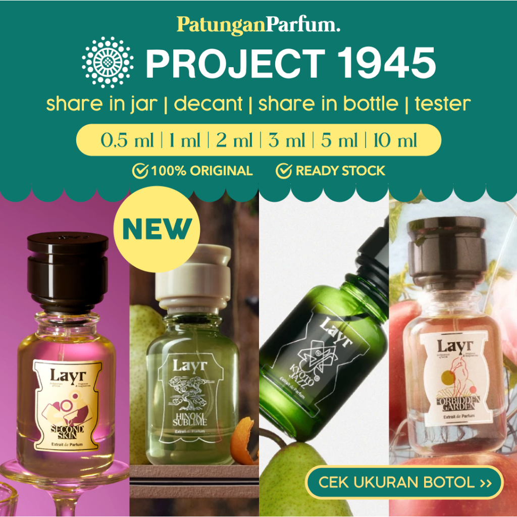 Jual Decant Layr Fragrance - Hinoki Sublime Alexandra Rose D'Amour ...