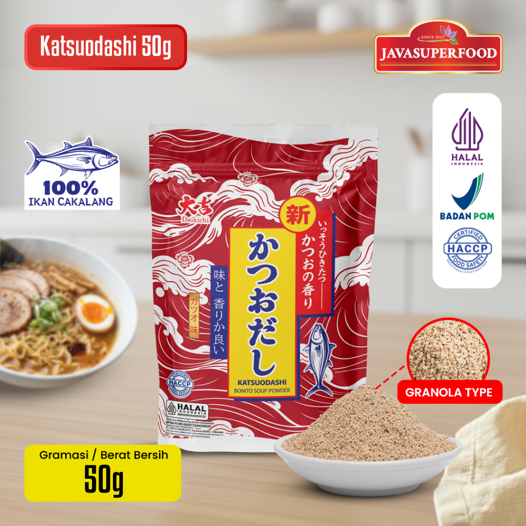Jual [HALAL] HONDASHI KATSUODASHI BONITO SOUP POWDER 50 GR/ BUMBU IKAN ...