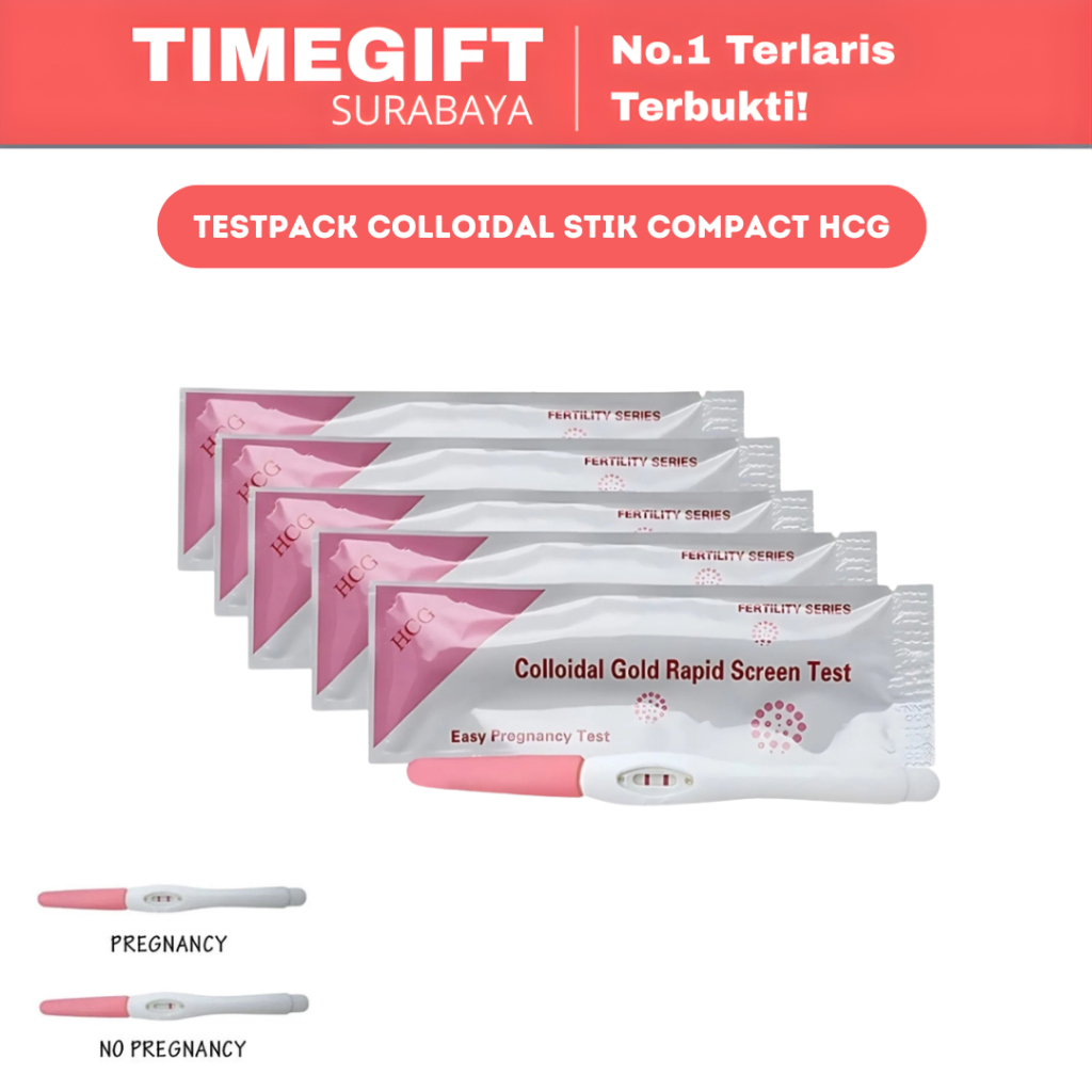 Jual Test Pack Kehamilan Alat Tes Hamil Compact Stick Pregnancy Stik ...