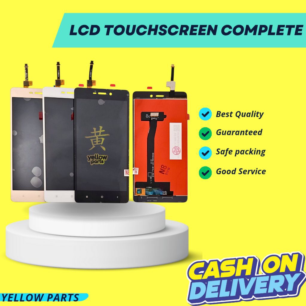 Jual LCD TOUCHSCREEN XIAOMI REDMI 3 3S 3 PRO 3X COMPLETE | Shopee Indonesia