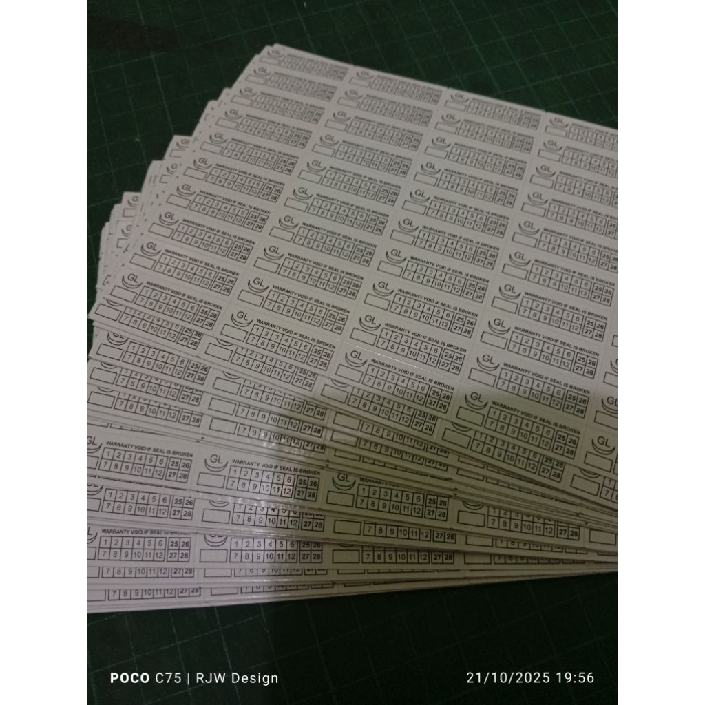 Jual Stiker Segel Pecah Telur Stiker Garansi Hp Laptop Elektronika ...