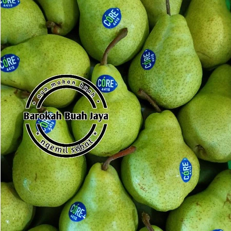 Jual Pear Hijau Packam 1kg - Segar Renyah & Rasa Seimbang | Shopee ...