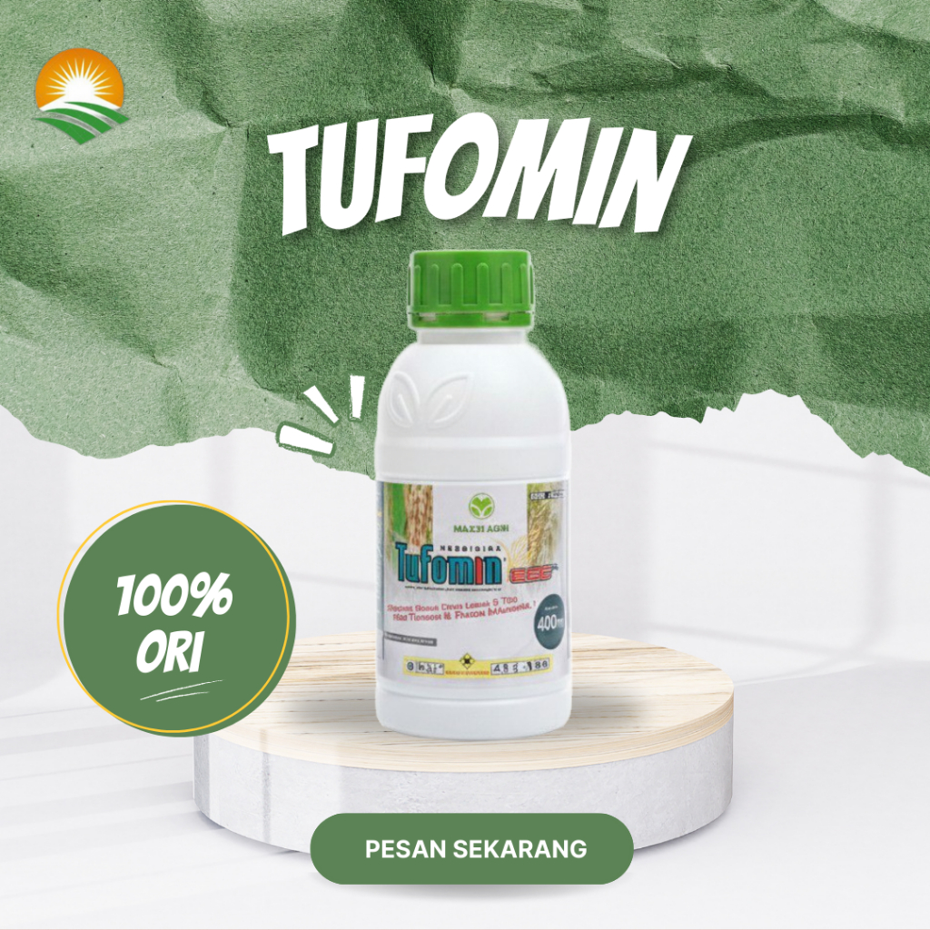 Jual Tufomin 865 SL 400 mL - Herbisida Oringinal Maxxi Agri | Obat ...