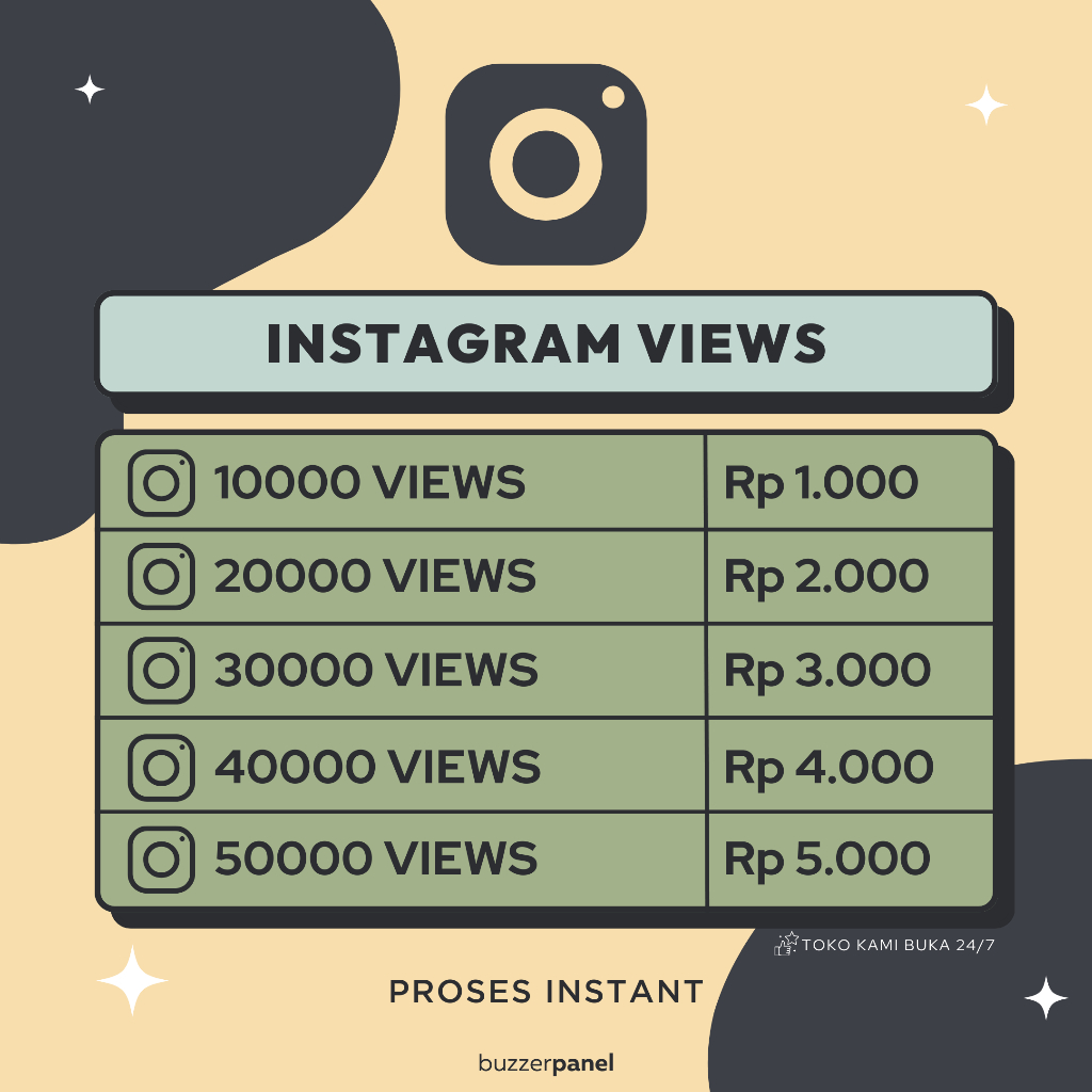 Jual Jasa Tambah Views Reels Instagrammm High Quality Proses Cepat dan ...