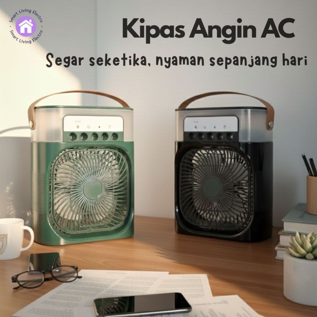 Jual SmartLiving Kipas Angin Ac Mini Pendingin Ruangan Kipas Air Mini ...