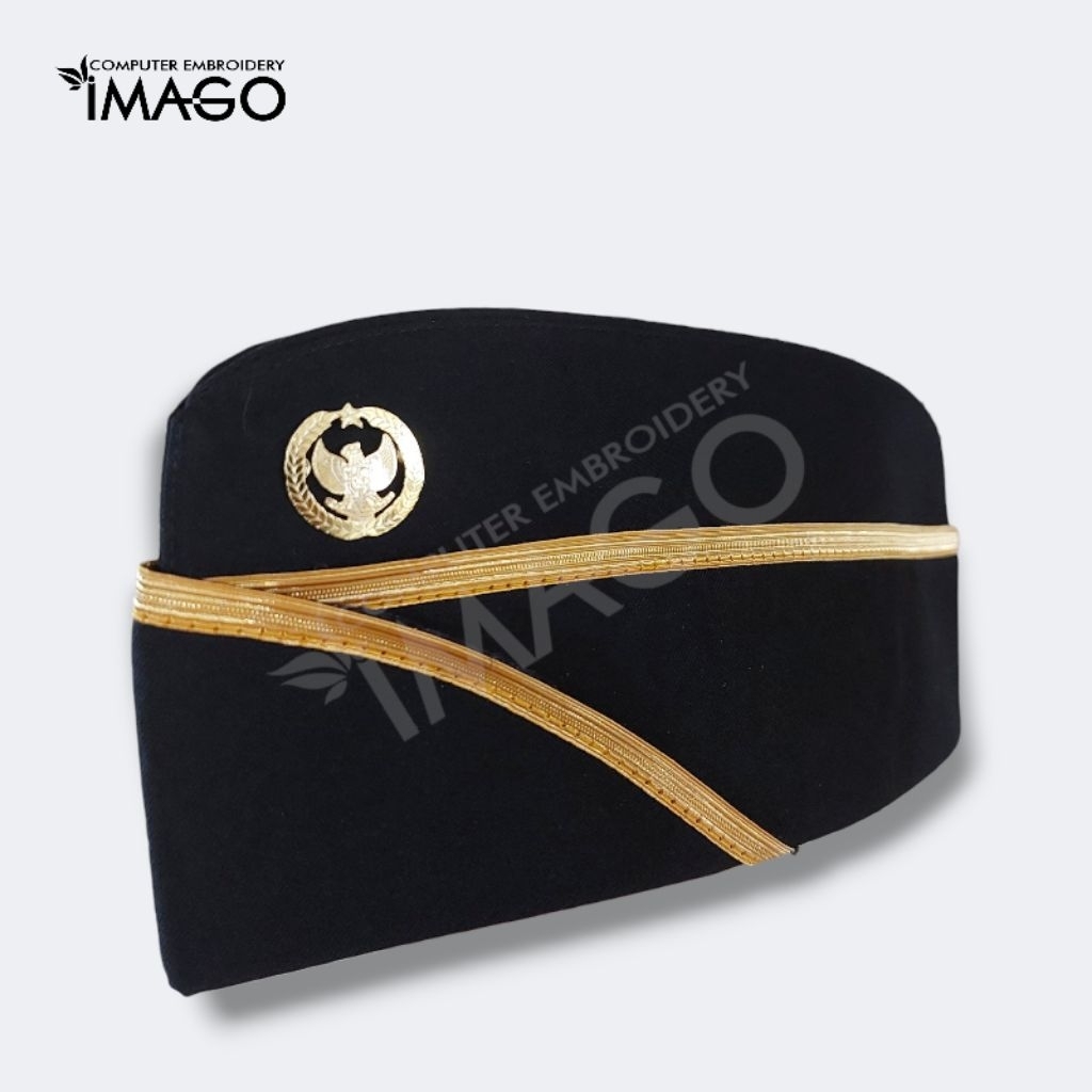 Jual Topi Mutz Kemenimipas Pria Golongan 3d-4a-4b Warna Hitam | Shopee ...