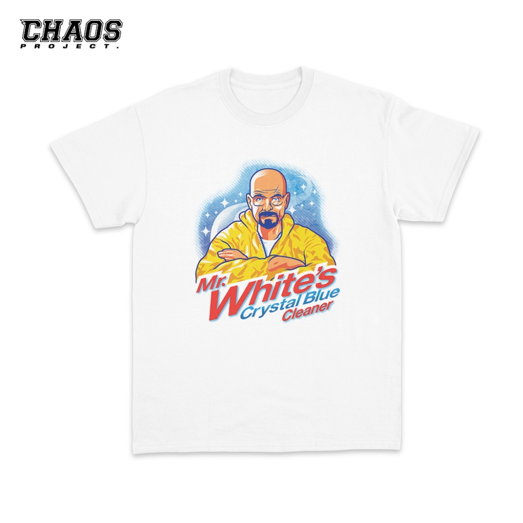 Jual Breaking Bad - Mr. White Cleaner | Movie T Shirt | Shopee Indonesia
