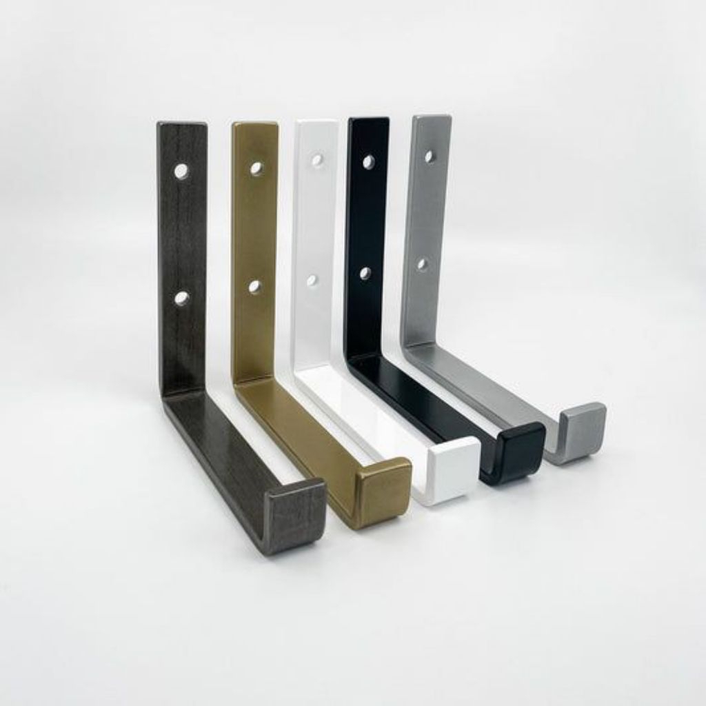 Jual Braket Bracket Siku Besi Penyangga Rak Melayang Tempel T 10CM ...
