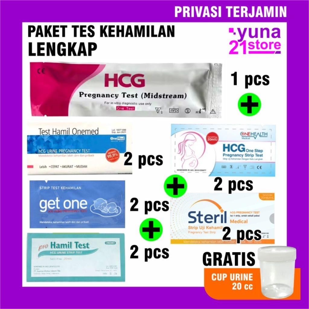 Jual PAKET LENGKAP TESTPACK TESPEK MIDSTREAM COMPACT DAN STRIP | Shopee ...