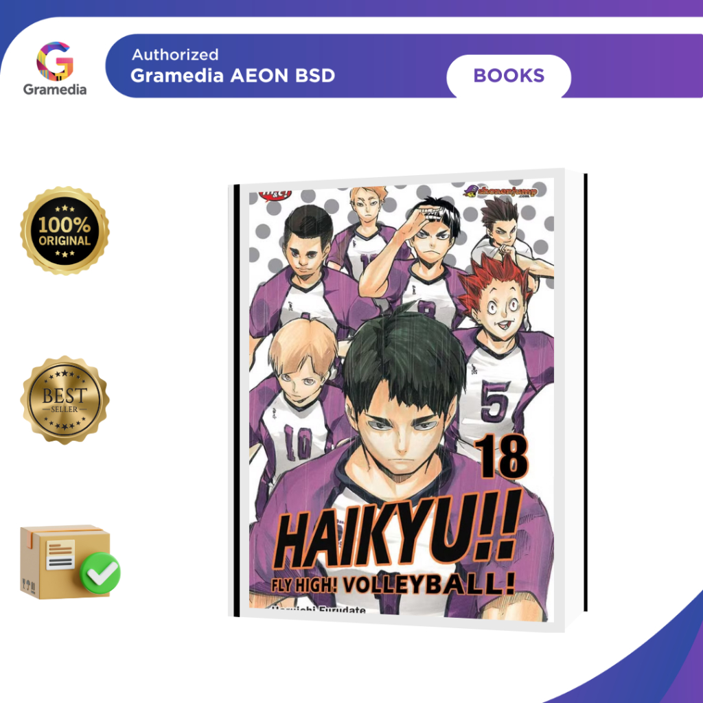 Jual Haikyu!!: Fly High! Volleyball! 18 - GRAMEDIA AEON MALL BSD ...