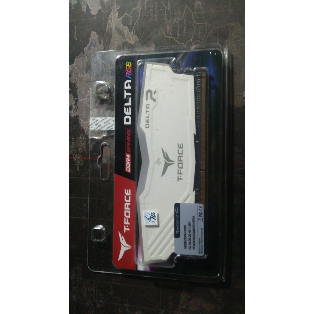 Jual TEAM T-FORCE DELTA R RAM DDR4 16GB 3200Mhz | Shopee Indonesia