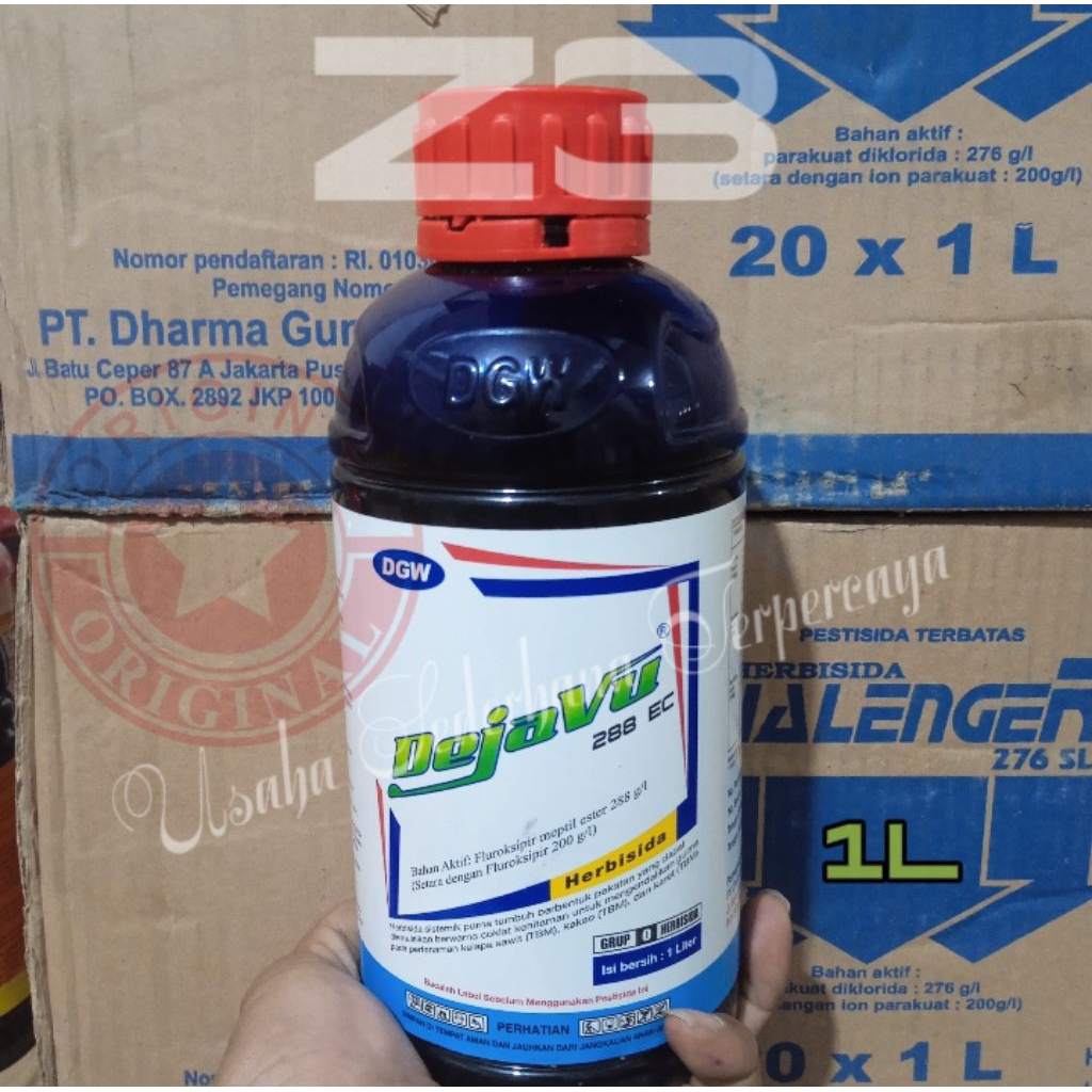 Jual DEJAVU 288 EC DGW Herbisida Selektif Spesialis Gulma Berkayu ...
