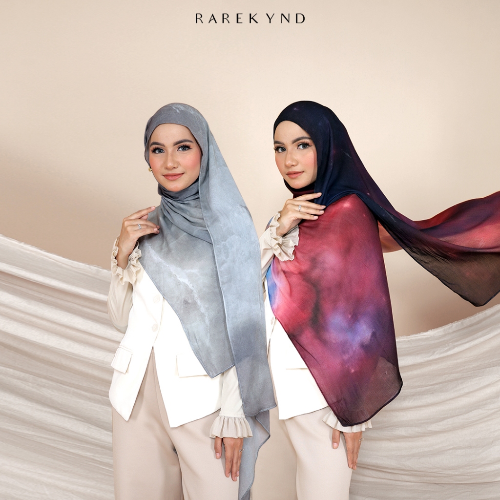 Jual Rarekynd Hijab - Viscose Printed Modal Premium (Pashmina Motif ...