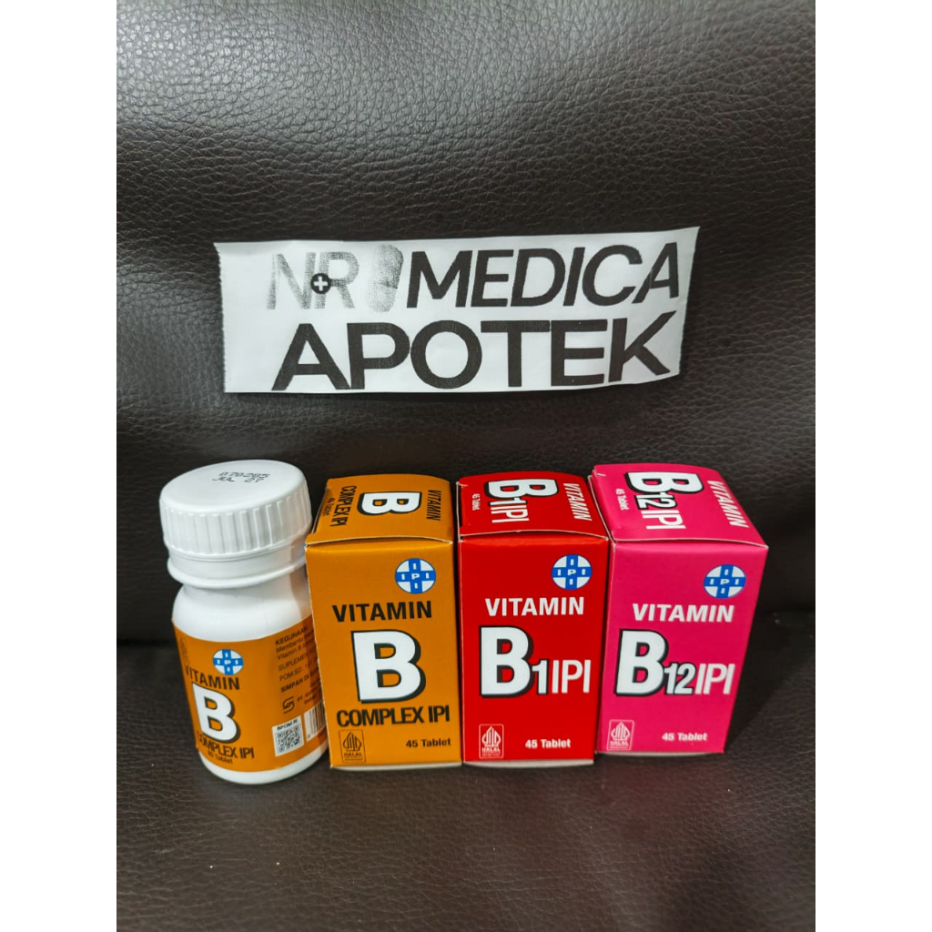 Jual Vitamin B complex IPI / Vitamin B1 IPI / Vitamin B12 IPI | Shopee ...