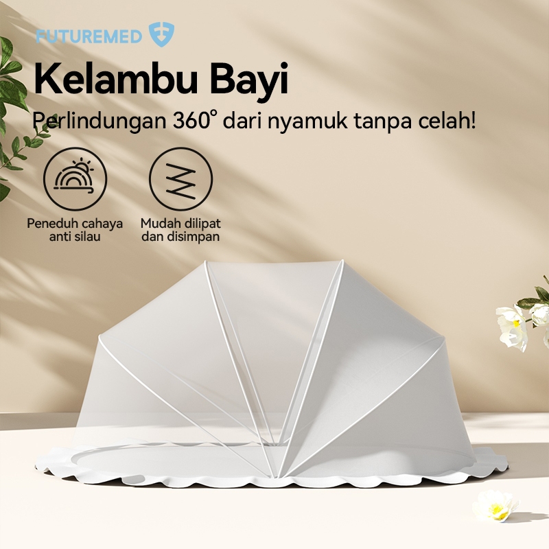 Jual FUTUREMED Kelambu Bayi Lipat Anti Nyamuk Praktis Portable Ranjang ...