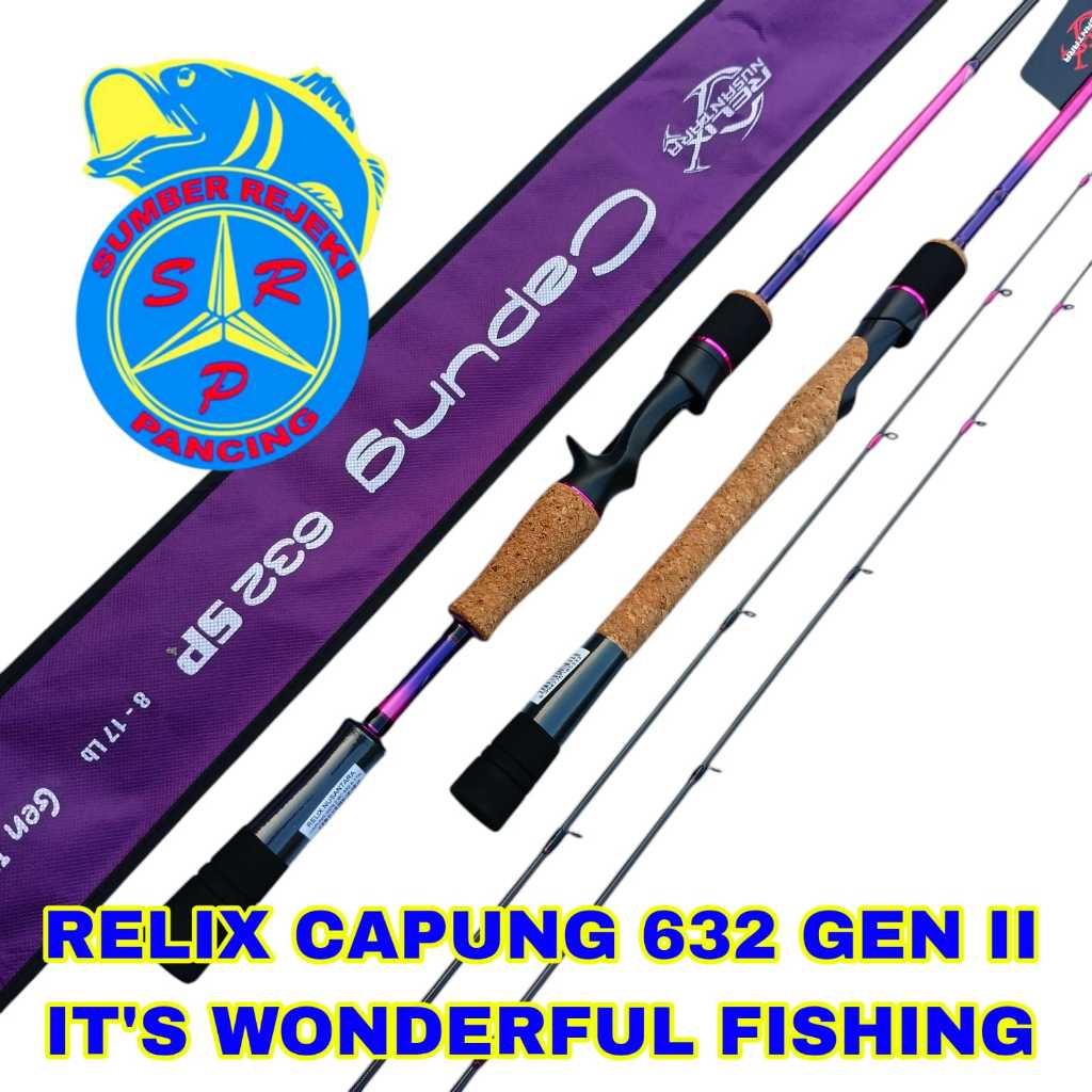 Jual Joran Relix Nusantara Capung gen2 632 8-17lb | Shopee Indonesia