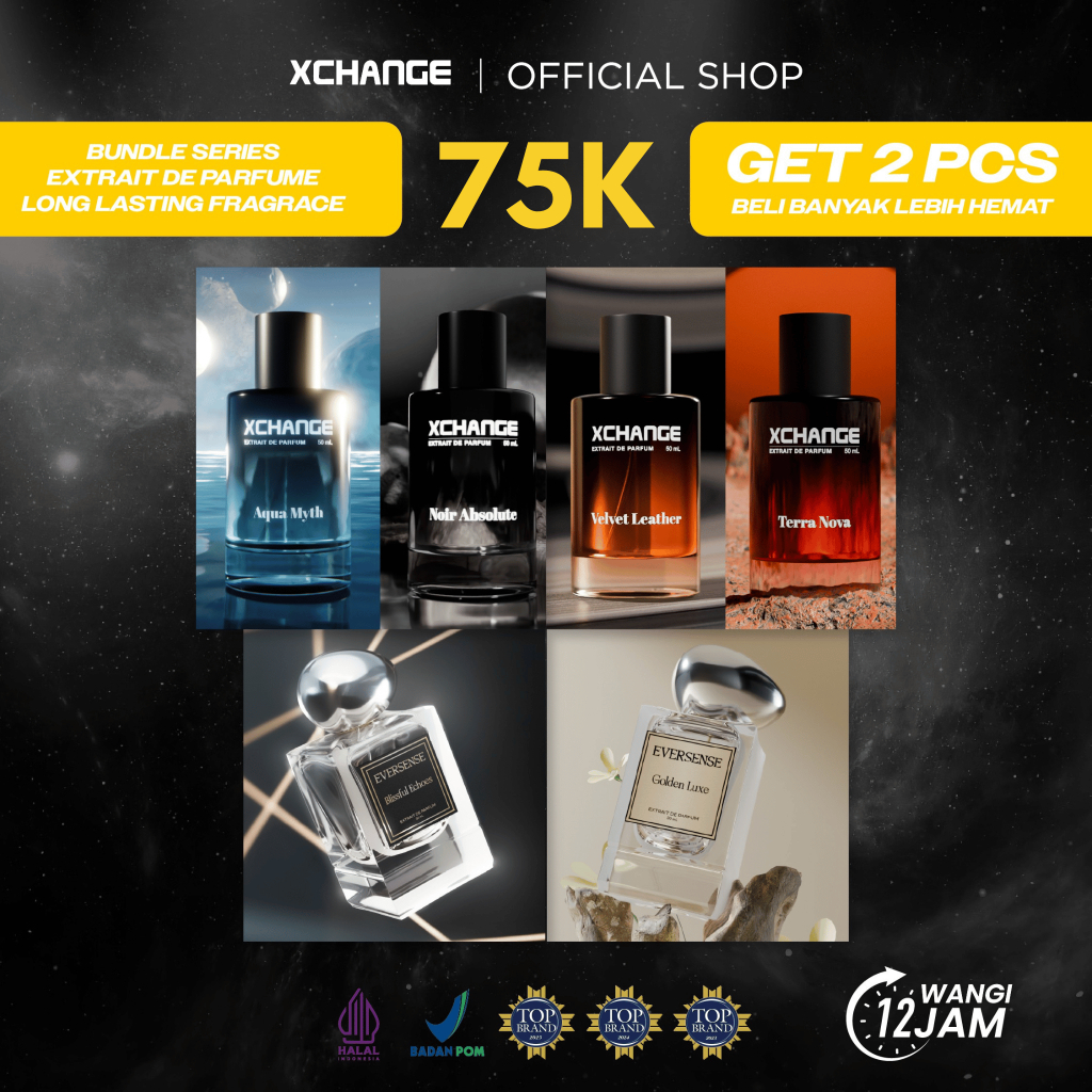 Jual XCHANGE x EVERSENSE Extrait de Parfum Edition – Duo Wangi Elegan ...