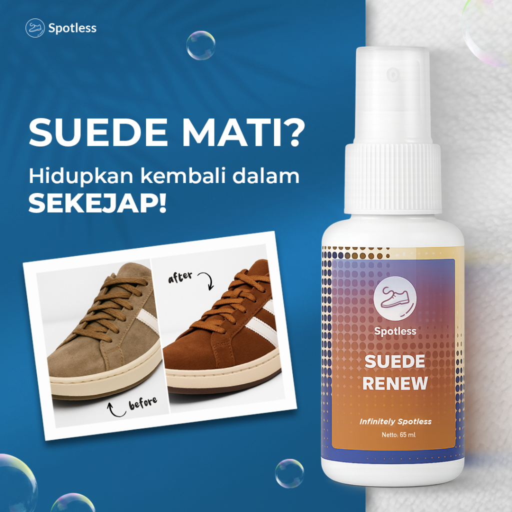 Jual Spotless Suede Renew - Spray suede mengembalikan warna dan tekstur ...