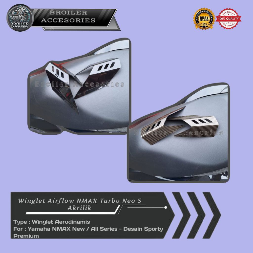 Jual Winglet Airflow NMAX Turbo Neo S Akrilik – Aksesoris Winglet ...