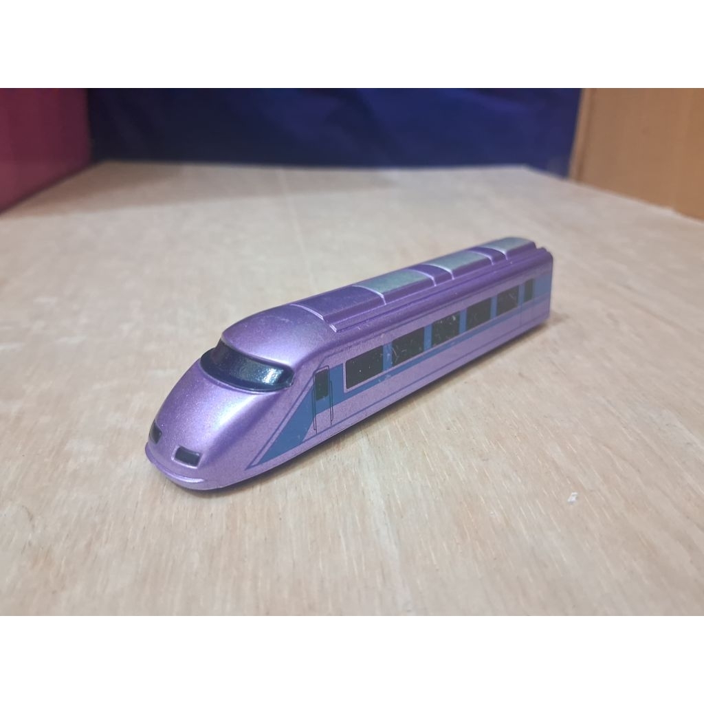 Jual Diecast Train Mainan Kereta Hokben Ungu Shinkansen Train Bullet ...