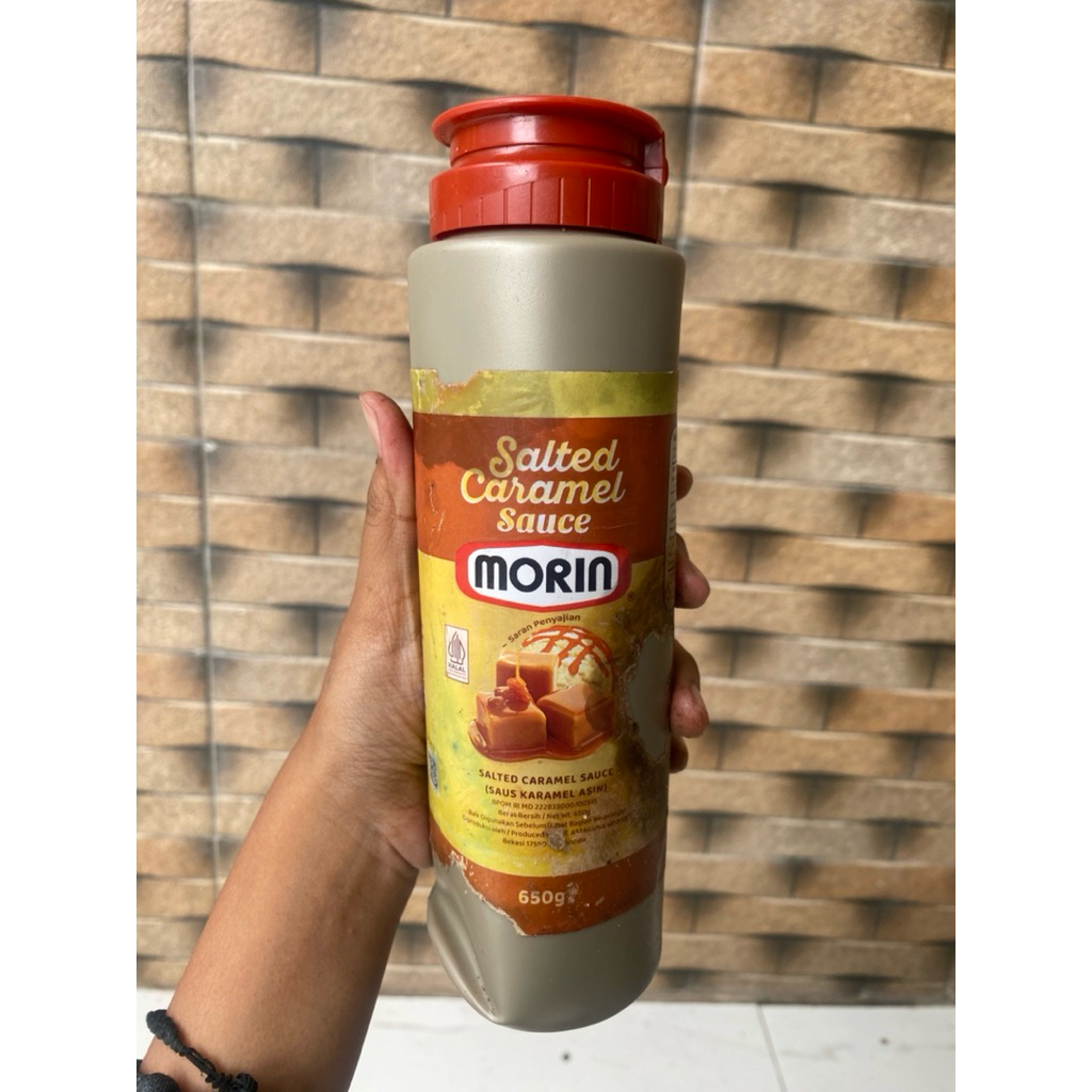 Jual Morin Salted Caramel Sauce Karamel Saus 650gram | Shopee Indonesia