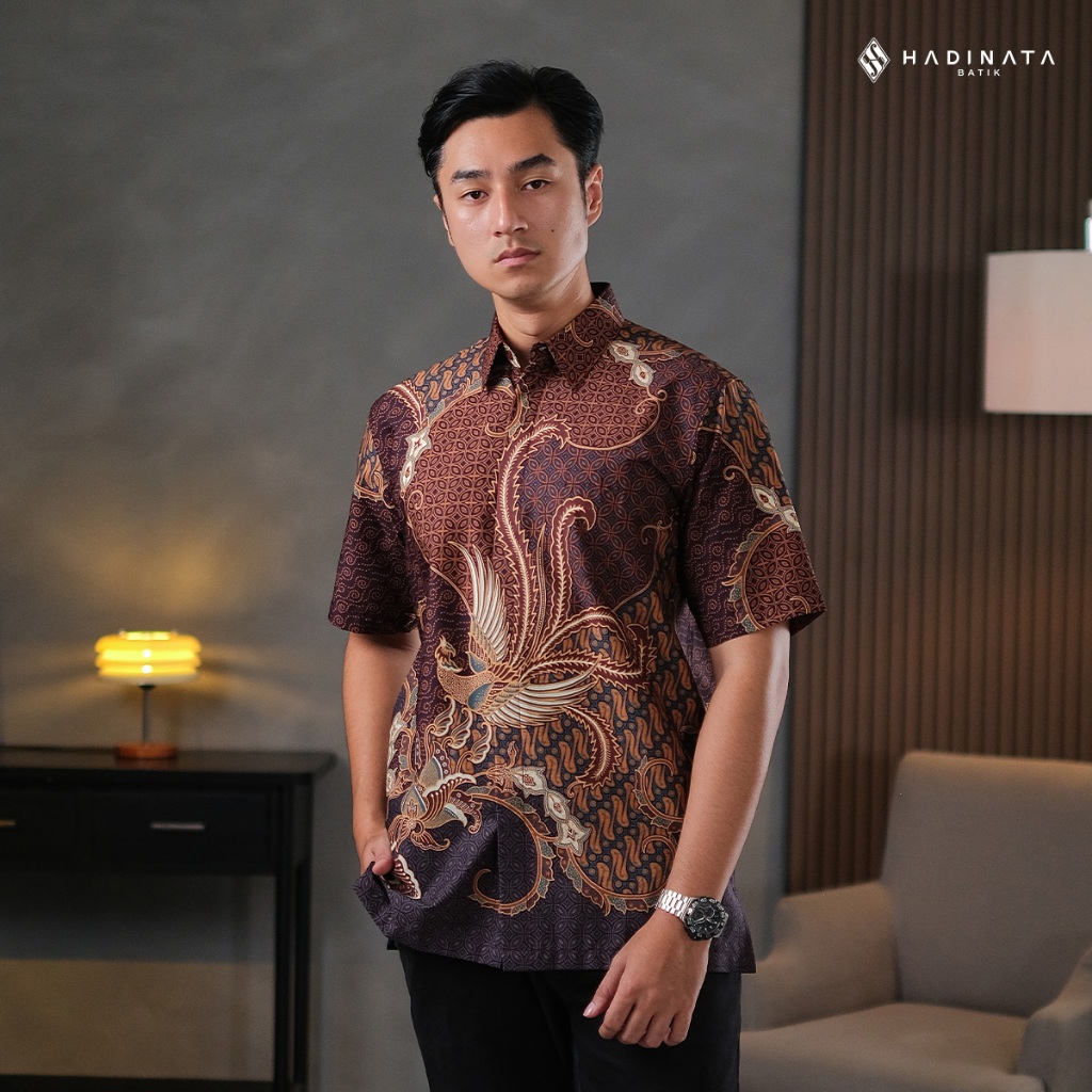 Jual Hadinata Batik Premium Kemeja Batik Pria Lengan Pendek Superfine ...
