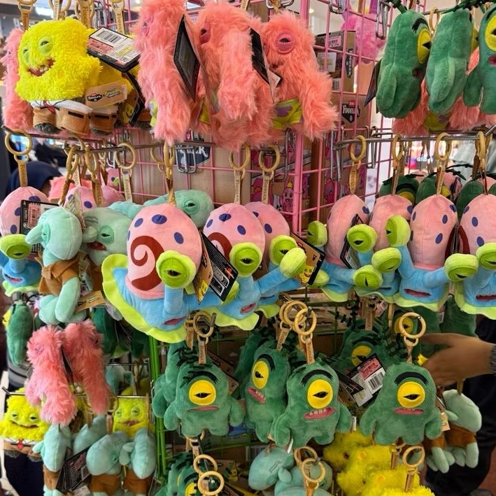 Jual [READY] Fuggler X Spongebob Keyring Spongebob, Patrick | Shopee ...