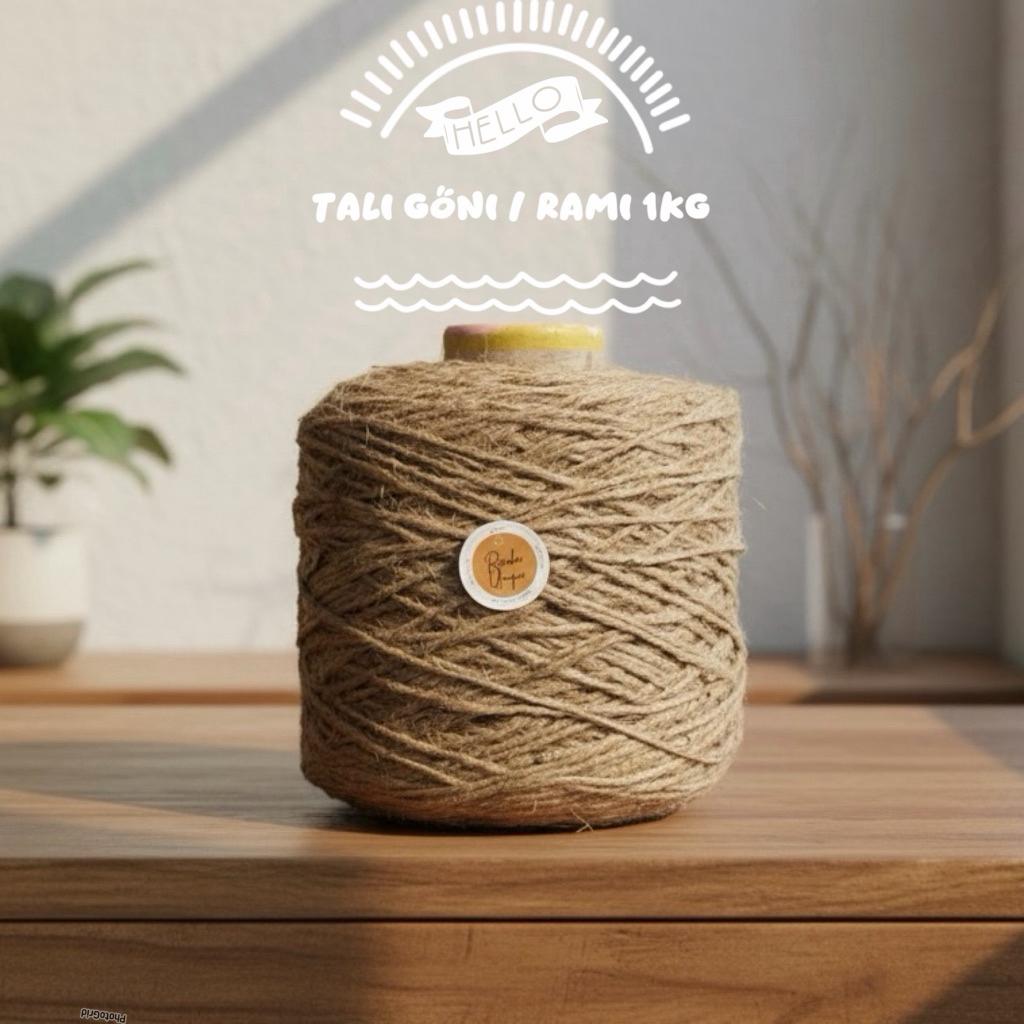 Jual tali goni / tali rami kiloan besar 2mm 3mm 1kg | Shopee Indonesia