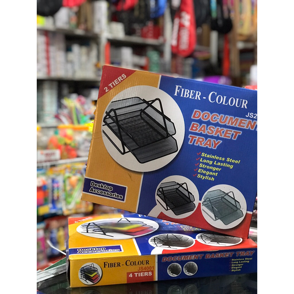 Jual Dokumen Tray Besi Jala 2/3/4 TINGKAT TIERS FIBER COLOUR / DOKUMEN ...