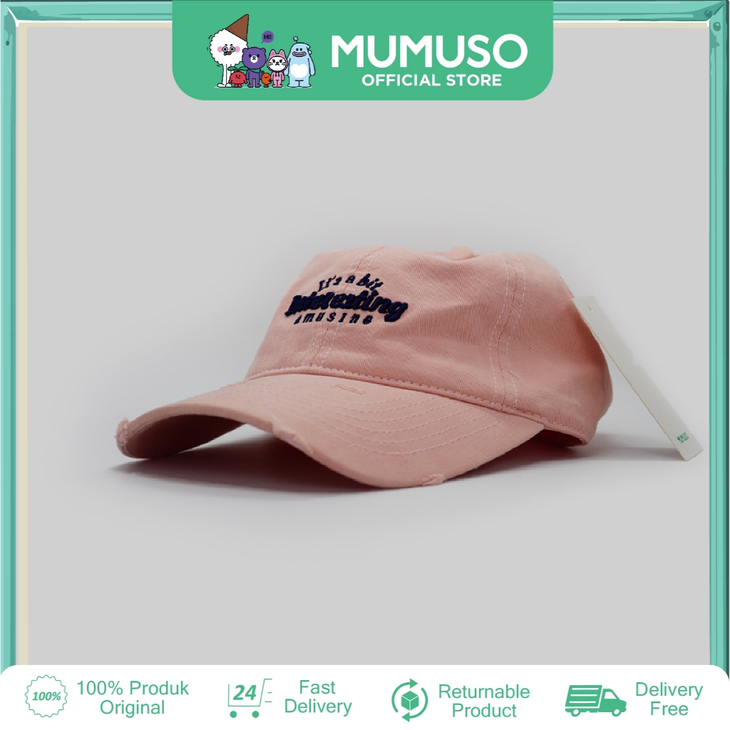 Jual MUMUSO Topi Bisbol Dewasa topi bisbol Topi Baseball Sobek Model ...