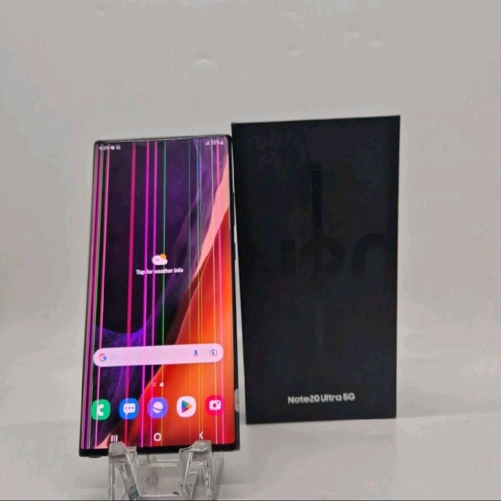 Jual Samsung Galaxy Note 20 Ultra 5G 12/128GB Layar Garis Tipis Tapi ...